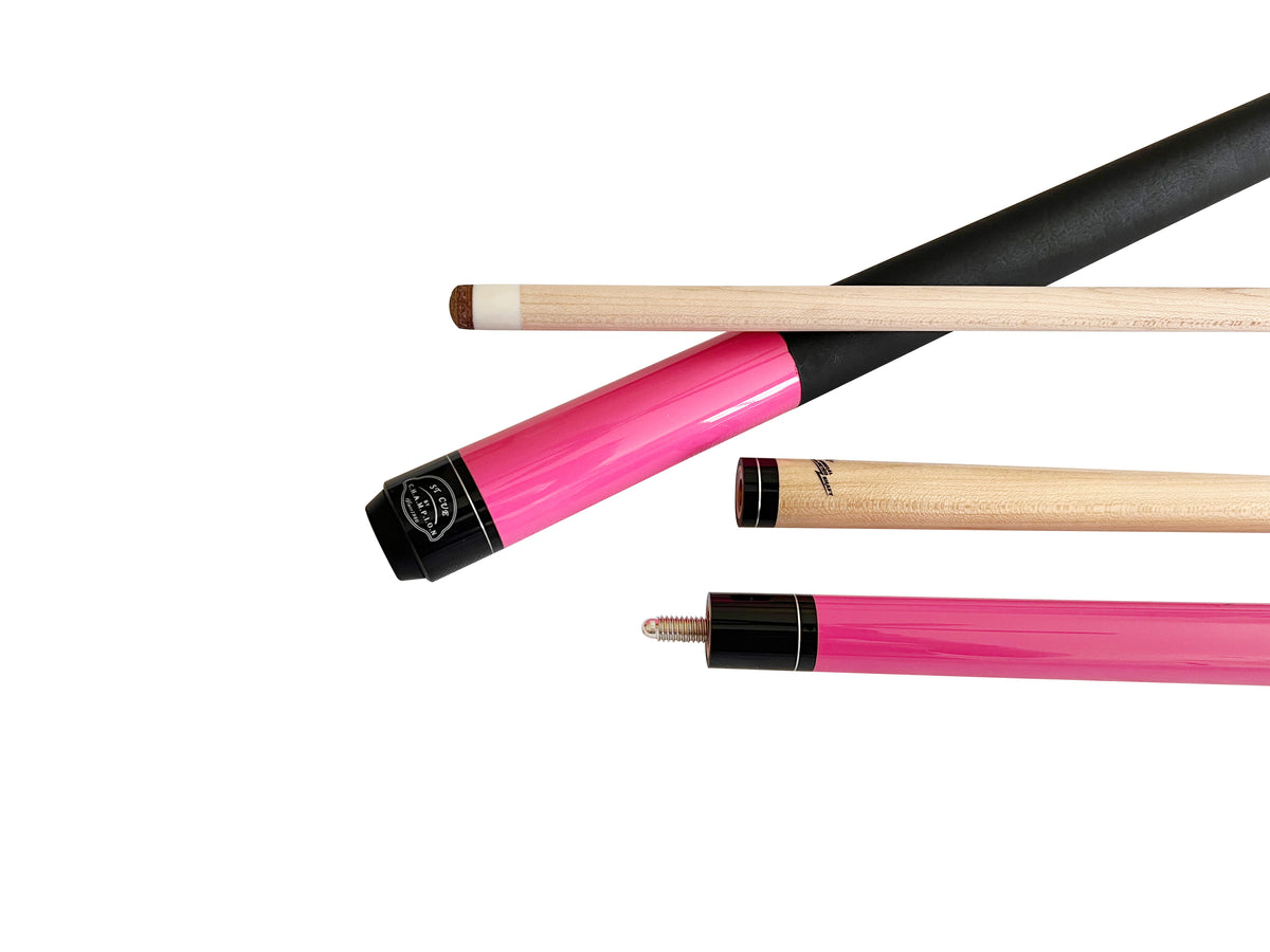 Champion ST14 Hot Pink Pool Cue Stick , Pink Pool Case, Champion Glove ...