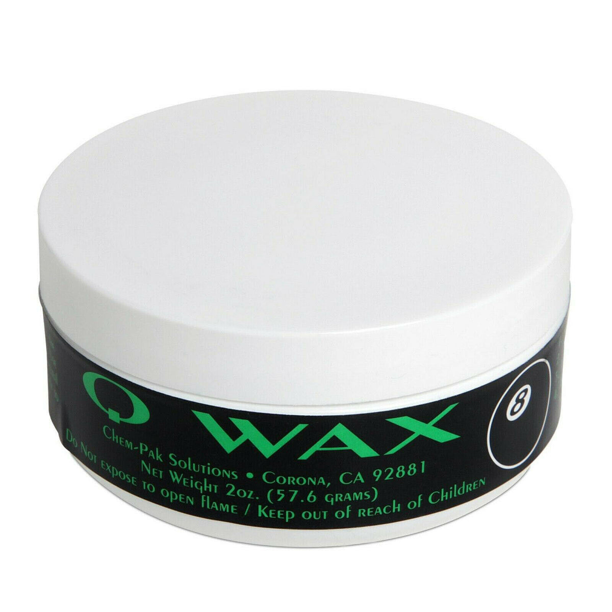 CHEM-PAK Q Wax for Pool cue shaft 2 oz 57.6 grams – ChampionCues