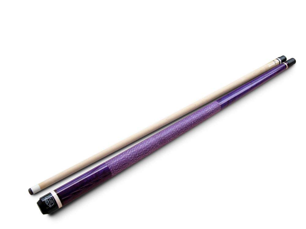 Champion Gator Purple Billiards Maple Pool Cue Stick (18-21 oz), Purpl ...