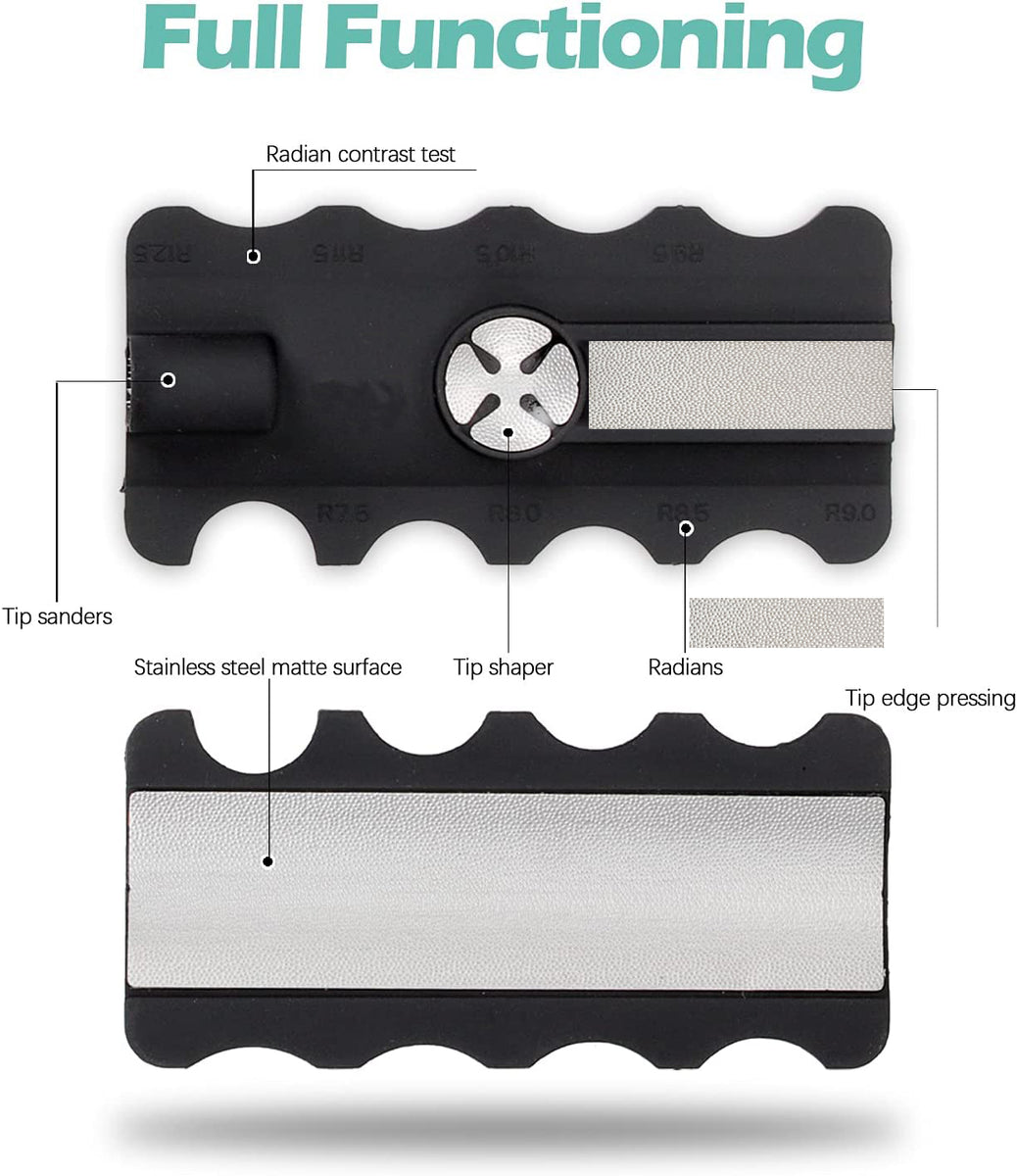 Champion 5 in 1 Cue Tip shaper/ Repair Tool Scuffer / Aerator/ Burnish ...