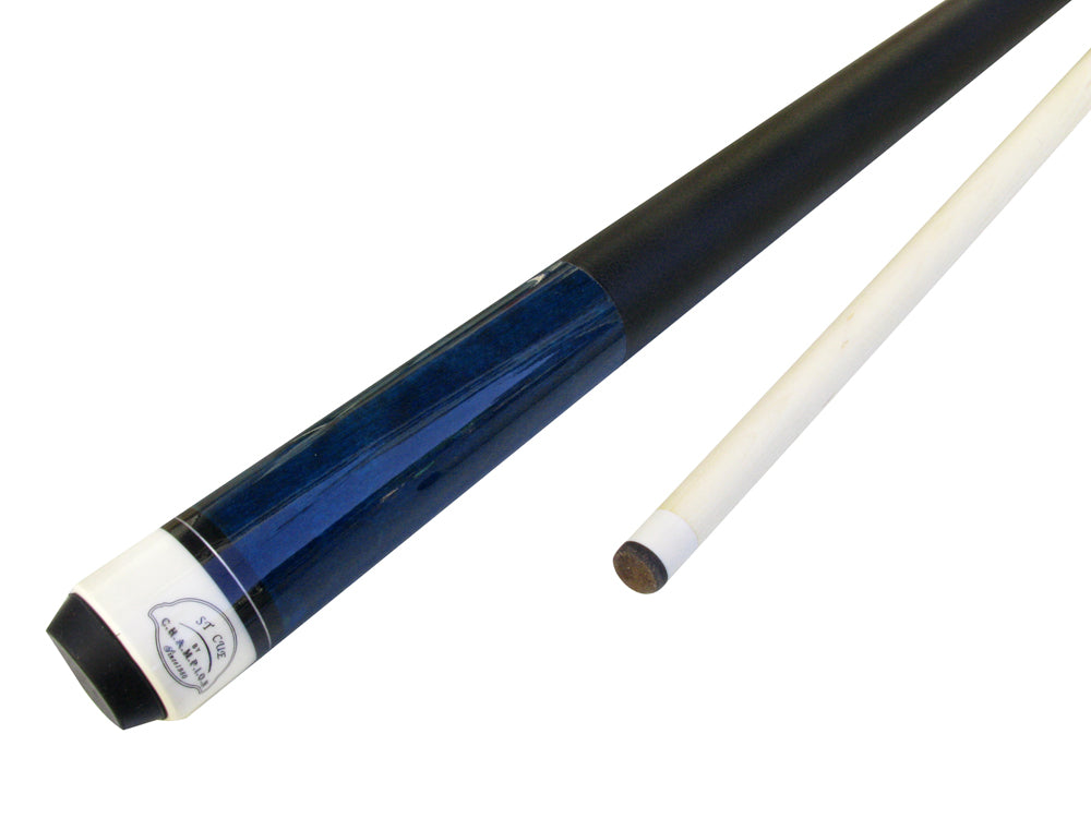 Black Friday Deal! Champion ST14 Sapphire blue Pool Cue Stick , Black ...