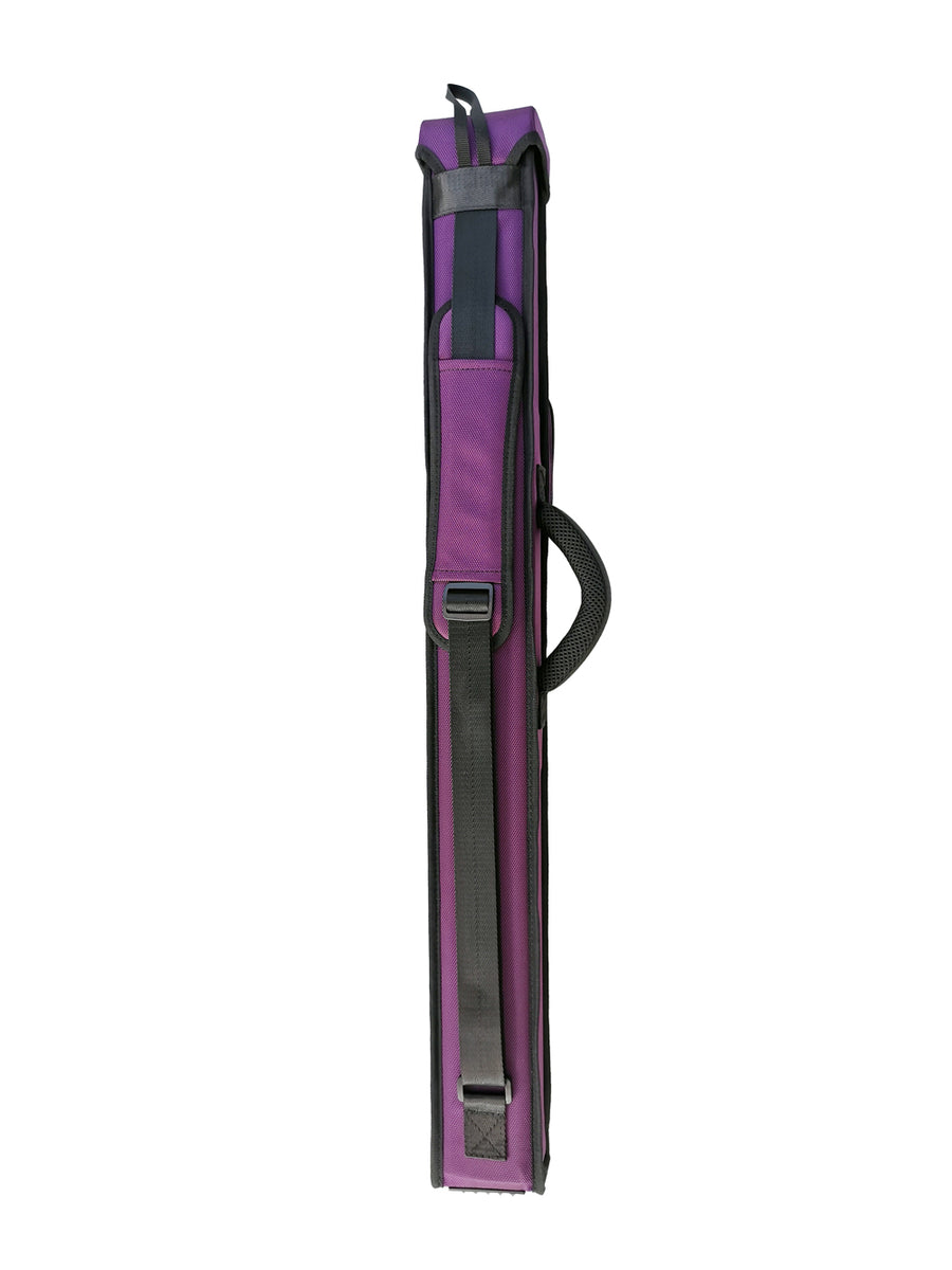 Champion 2X2,2X3,3X4 Nylon Billiard Pool Cue Stick Purple Hard Case 3S ...
