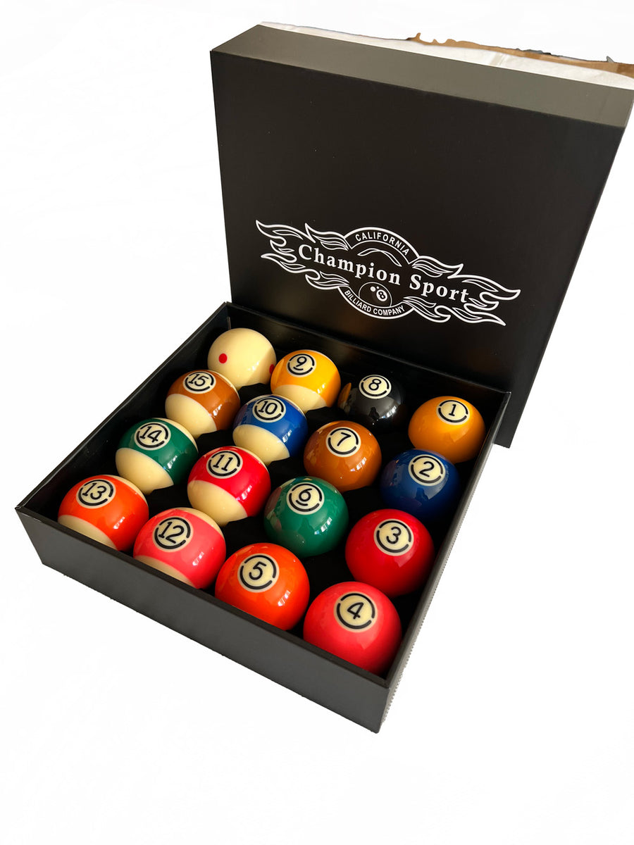 Champion Tournament Billiard Pool Ball Set 16 Ball Set – ChampionCues