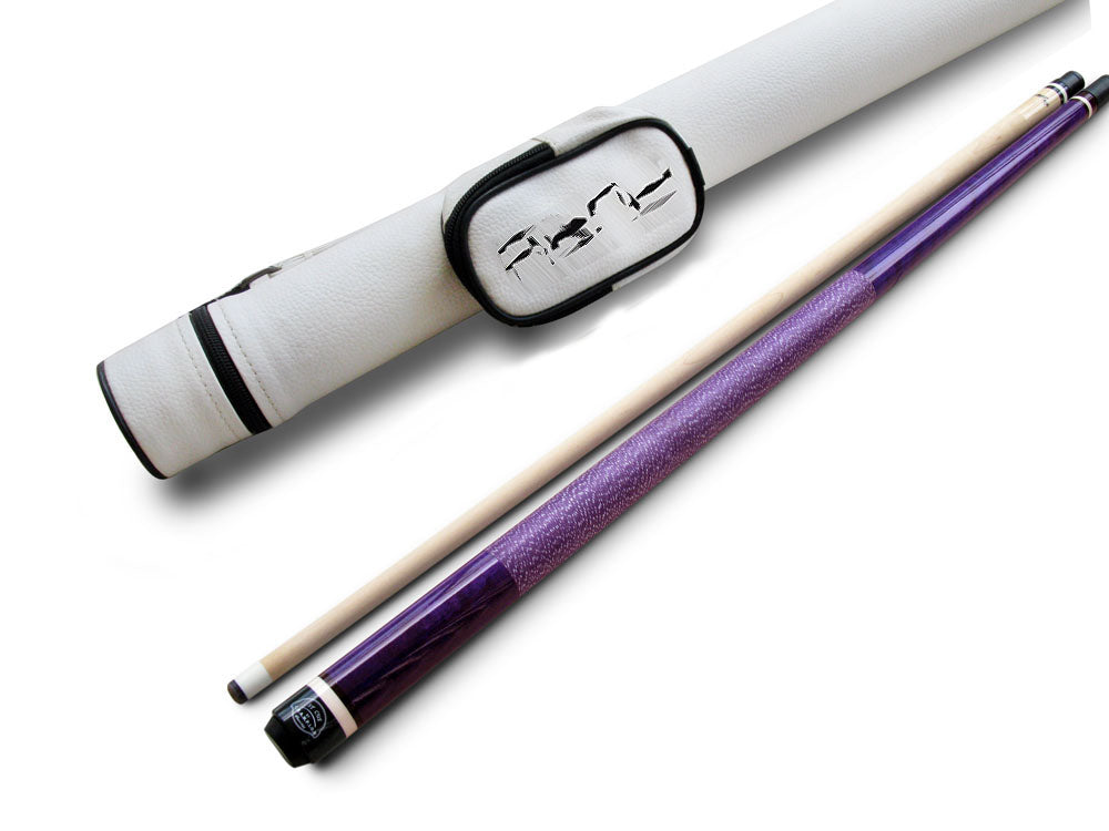 Champion Gator Purple Billiards Maple Pool Cue Stick (18-21 oz), Purpl ...